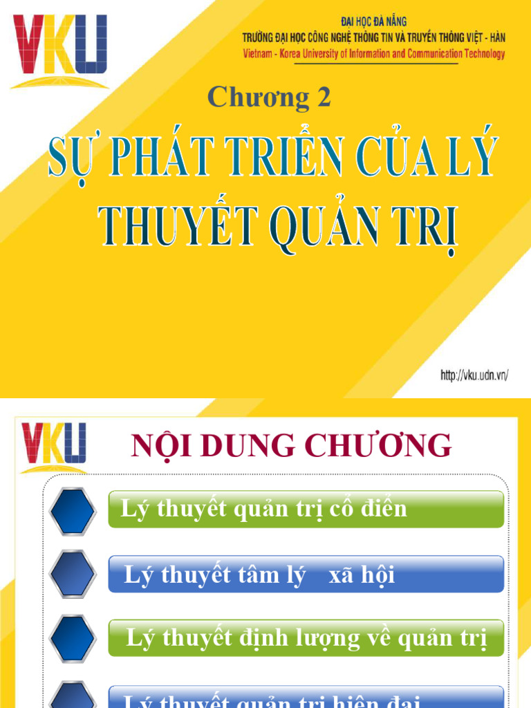 C2. Su Phat Trien Cua Ly Thuyet Quan Tri | PDF