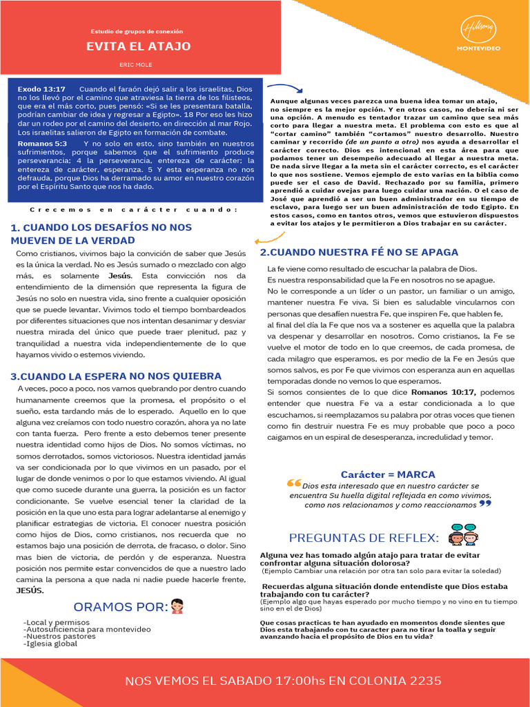 Evita El Atajo | PDF | Fe | Dios