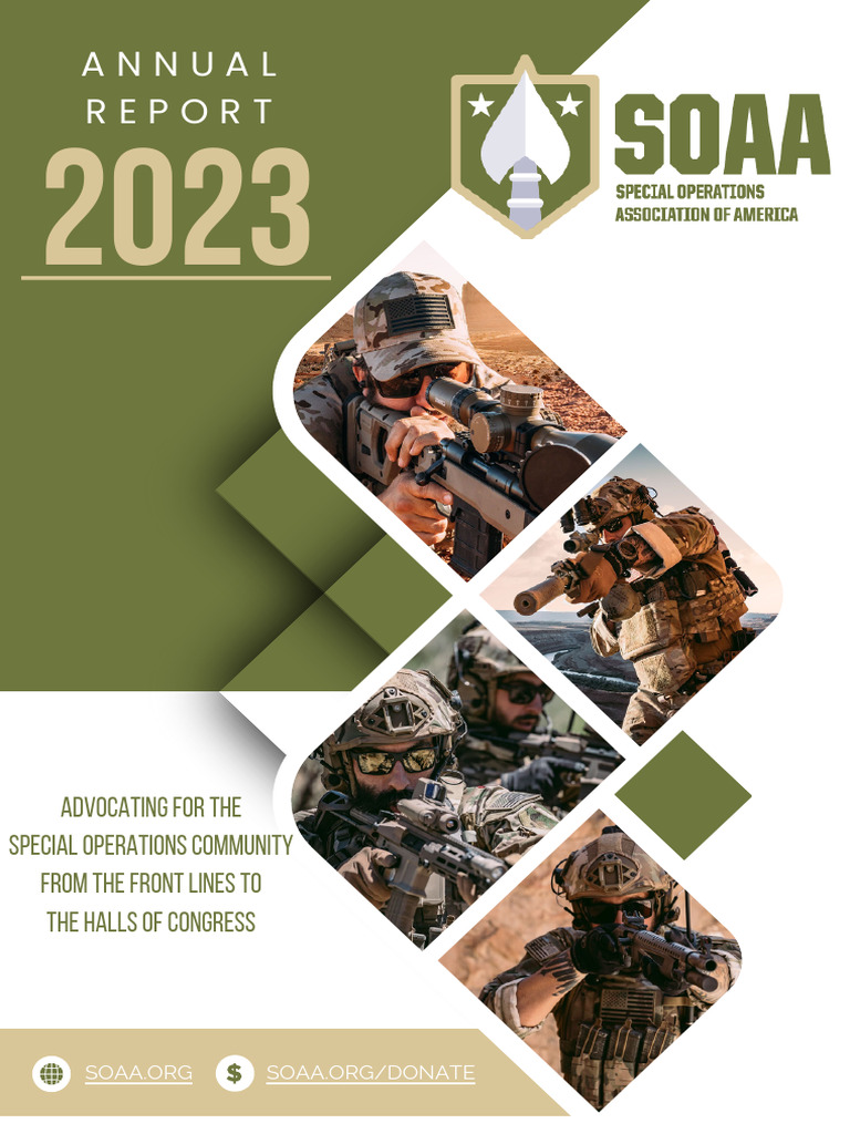 2023 SOAA Annual Report Highlights | PDF | United States Congress ...