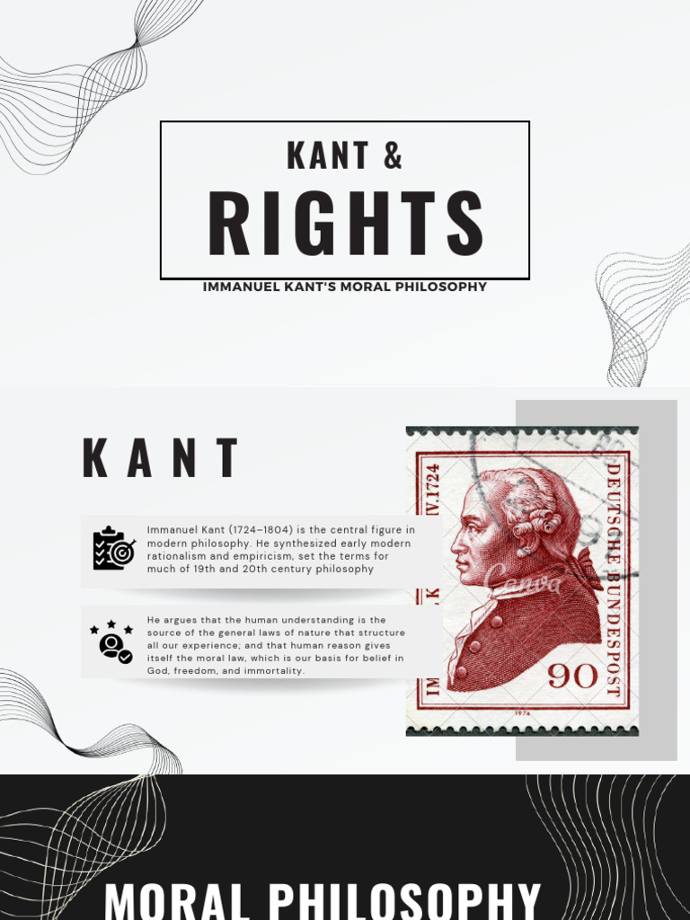 Immanuel Kant - Moral Philosophy | PDF | Immanuel Kant | Reason