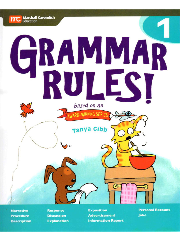 Grammar Rules Book 1 | PDF