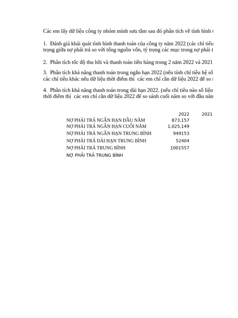 PTBCTC TUẦN 10 | PDF