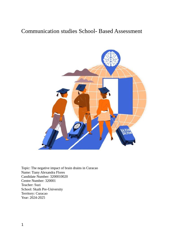Communication studies School | PDF | Human Capital Flight