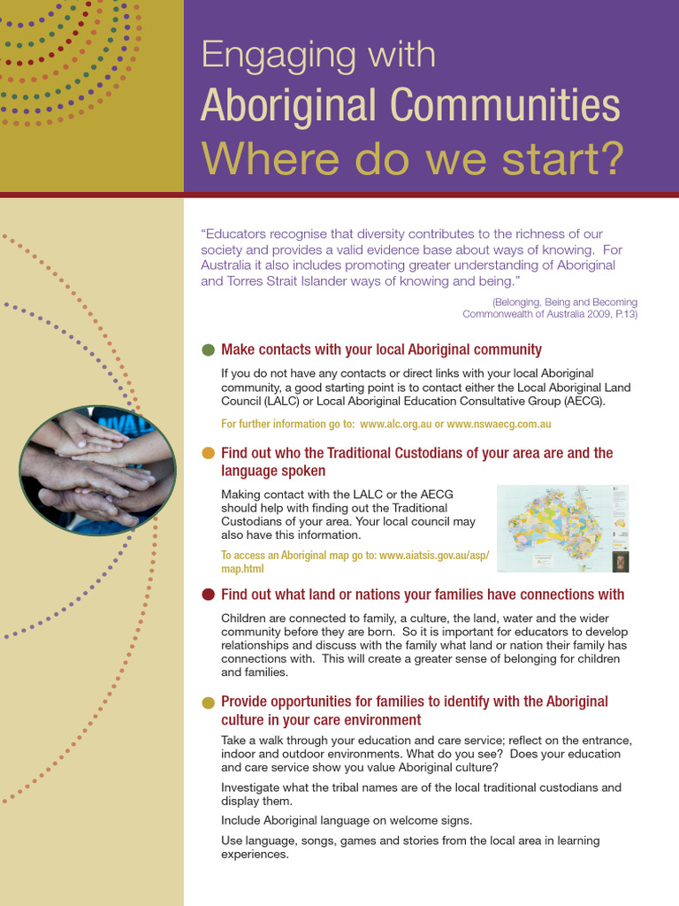 Engaging with Local Aboriginal Communities | PDF | Indigenous Peoples ...