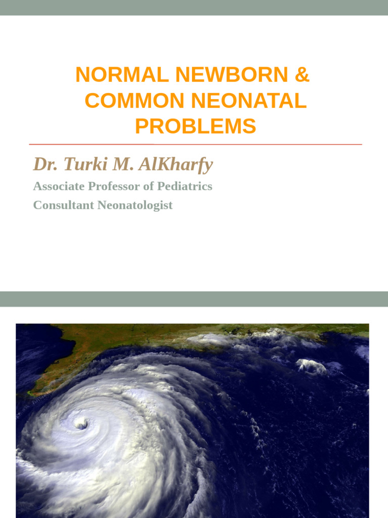 Normal Newborn & Common Neonatal Problems | PDF | Fetus | Medical Specialties