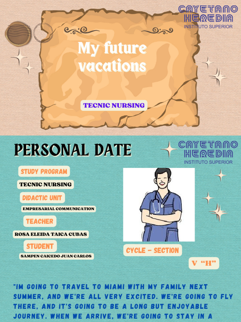DESCRIBING My Past Vacations - 20250415 - 172503 - 0000 | PDF