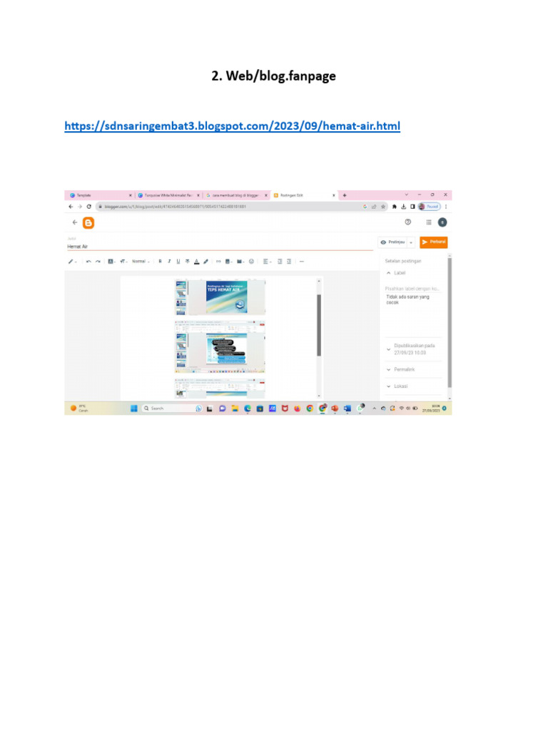 2. Website, Blog, Fanpage | PDF