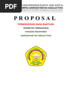 Contoh Sampul Proposal Yang Benar | PDF