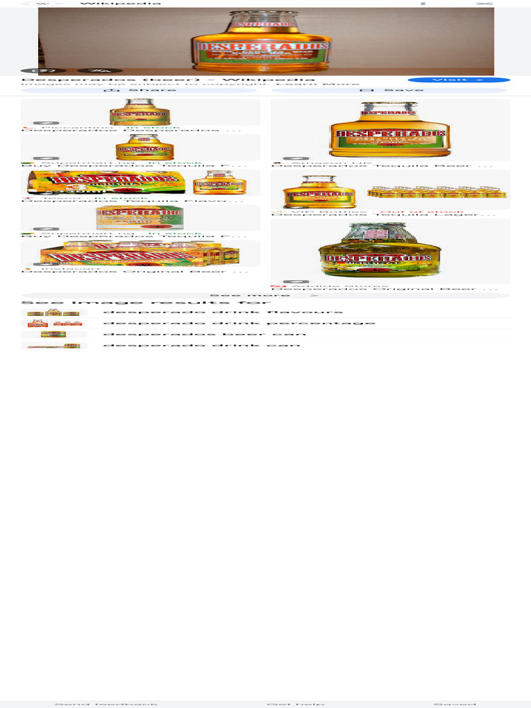 Desperado Drink - Google Search | PDF