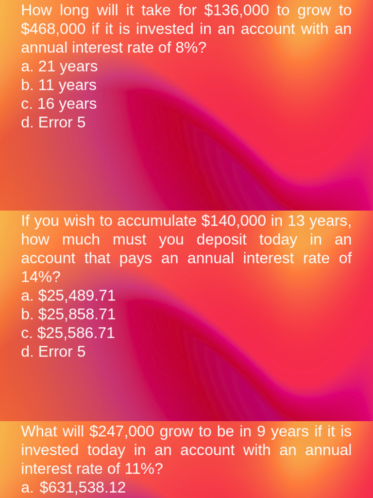 MTE Review Materials | PDF | Asset Allocation | Investing
