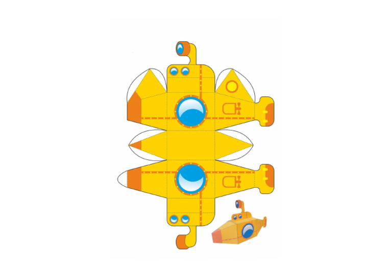 Submarine paper model | PDF