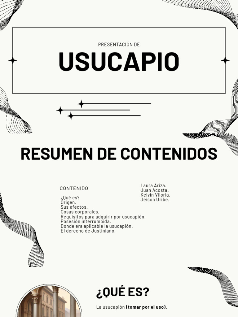 Documento de LAURA. | PDF | Posesión adversa | Posesión (Ley)