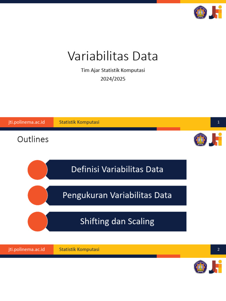 Week 3b - Variabilitas Data | PDF
