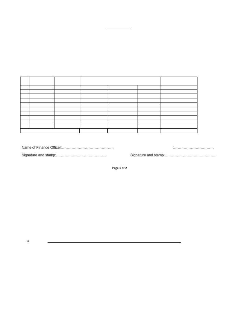TSA Format for Biotechnology Projects | PDF