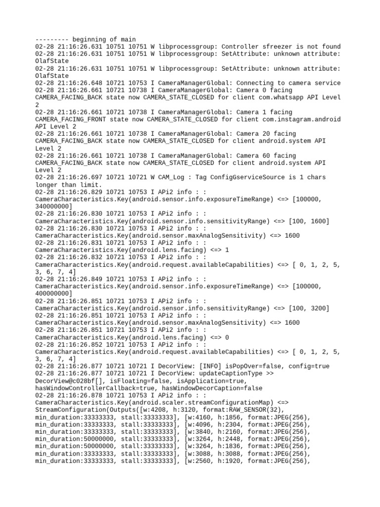 Log Cat 1740748586579 | PDF | Software Development | Software