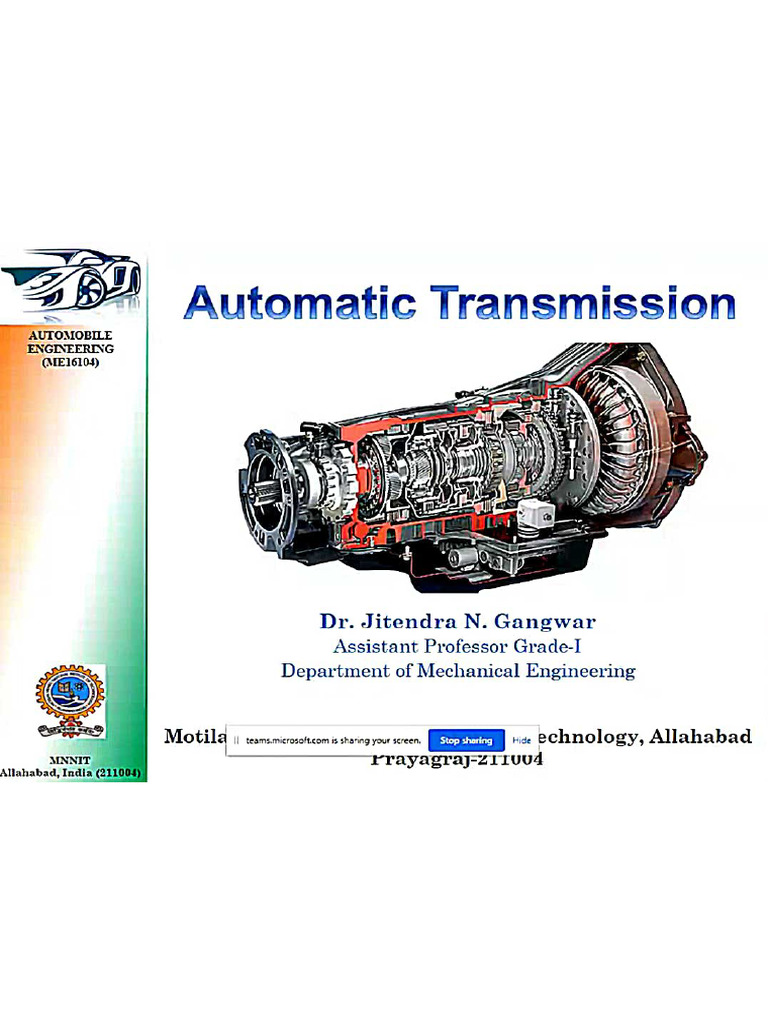 Automatic Transmission & Differential | PDF