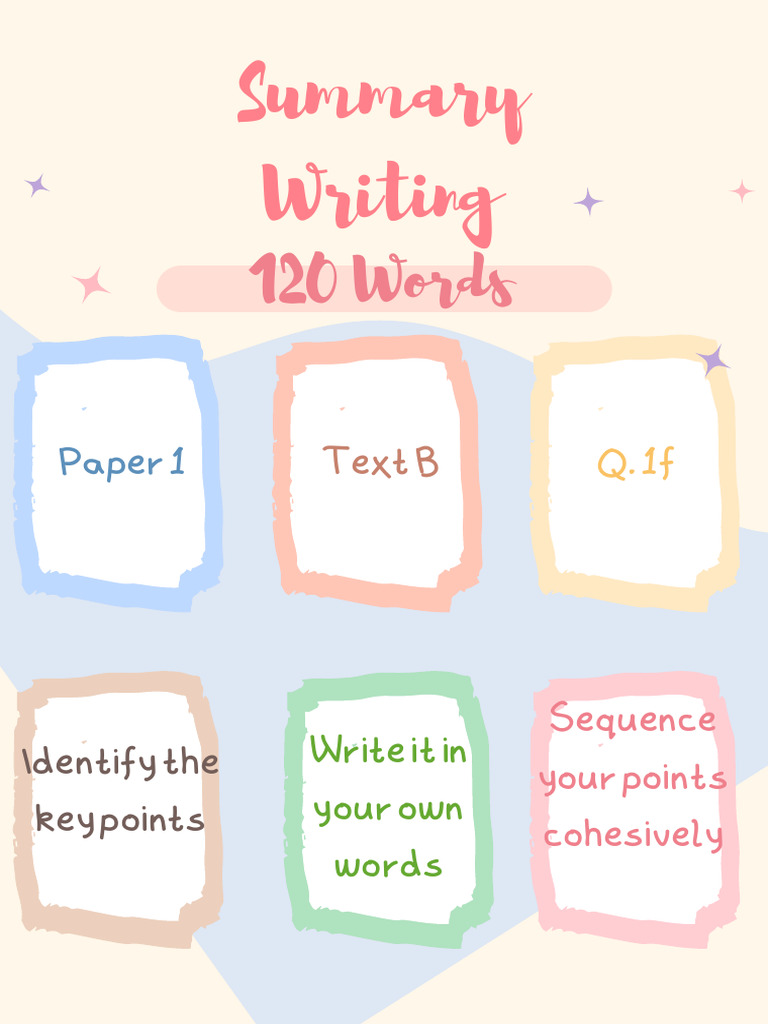 Summary Writing | PDF
