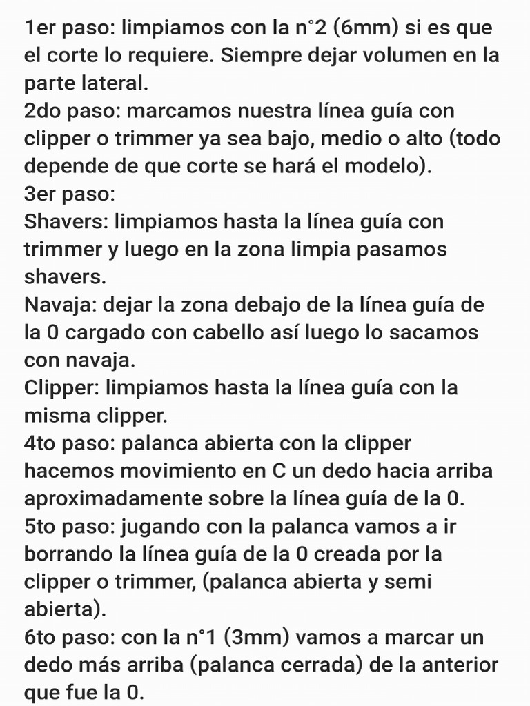 Pasos para hacer un Fade _221031_083631 (1) | PDF