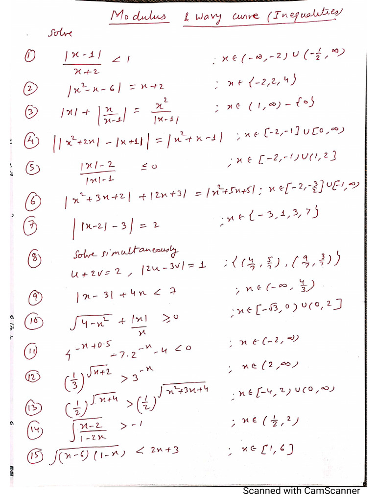 Wavy Curve Method and Inequalities | PDF