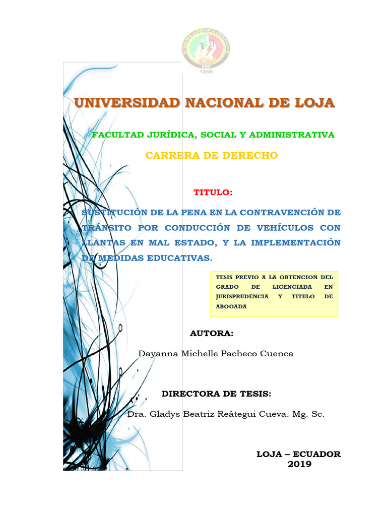 Dayanna Michelle Pacheco Cuenca | PDF | Castigos | Derecho penal