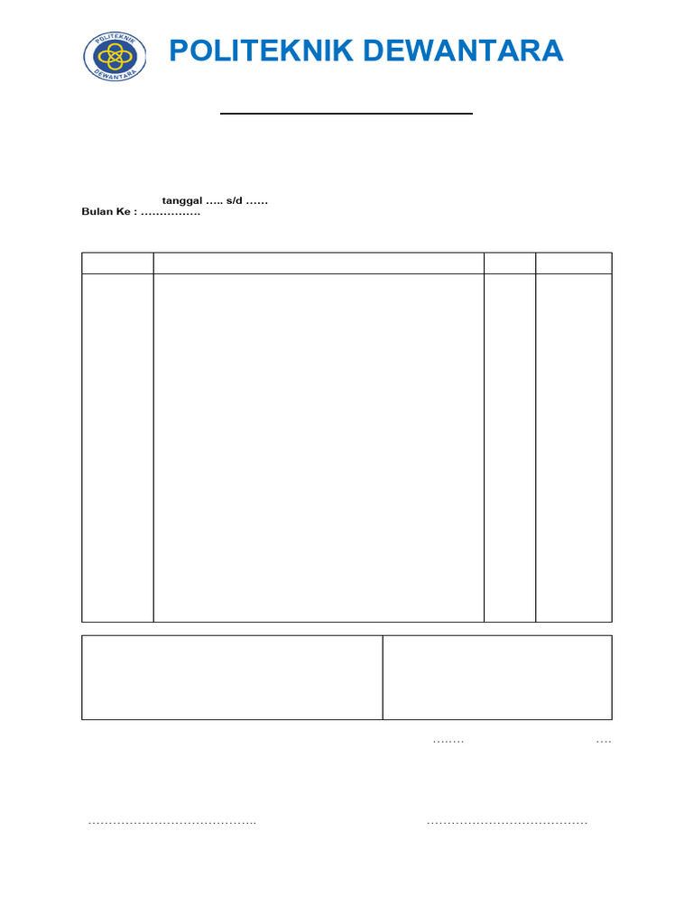Logbook magang (2) | PDF