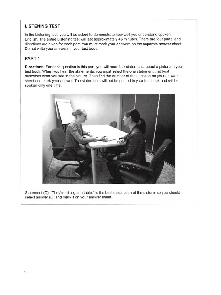 Listening Toiec | PDF