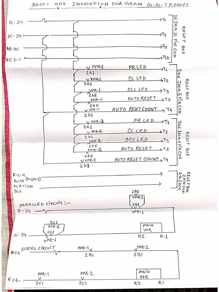 Auto Reset Wiring | PDF