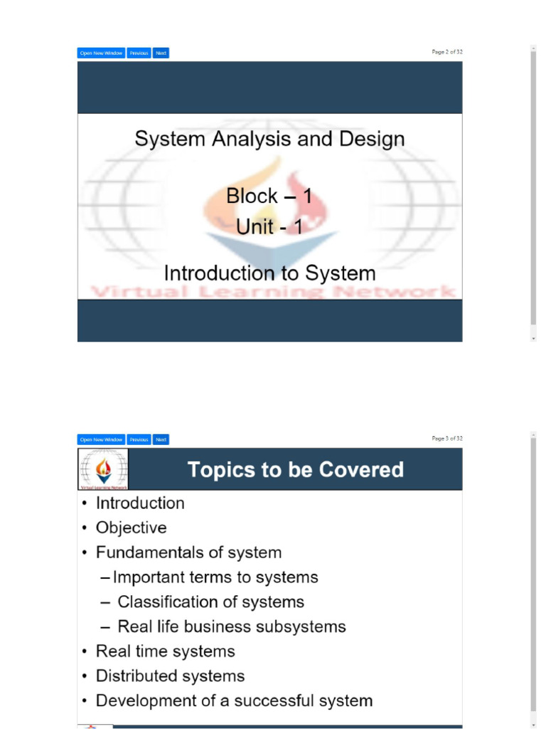 System analyst and design | PDF