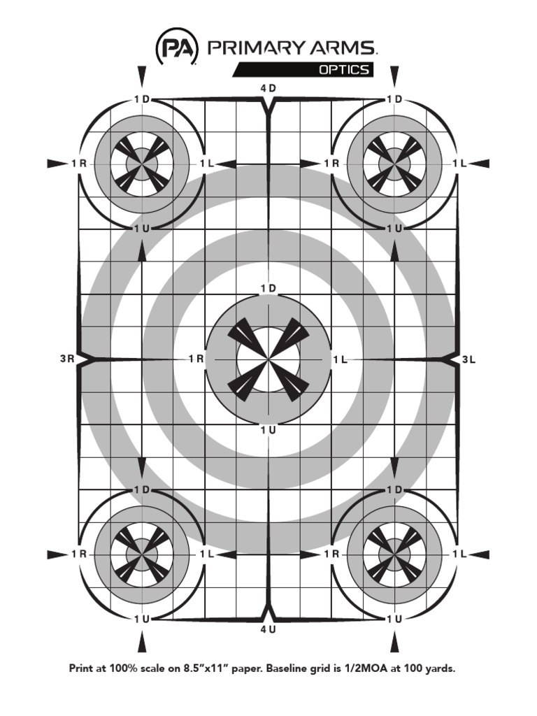 2020 - PA - Print Your Own Targets | PDF