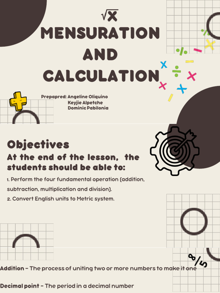 Mensuration-and-Calculation-Week4 | PDF