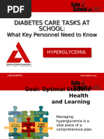 Diabetes Fact Sheets | PDF | Hypoglycemia | Diabetes Mellitus
