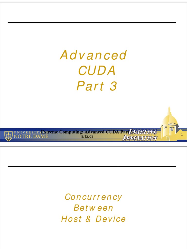 Concurrency Between Host and Device: Exploring CUDA Streams, Events, Memory Consistency and ...