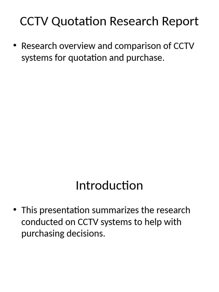 Quotation Presentation2 | PDF