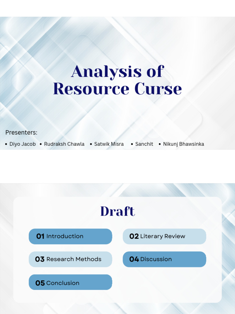 Analysis of The Resource Curse | PDF | Economic Growth | F Test