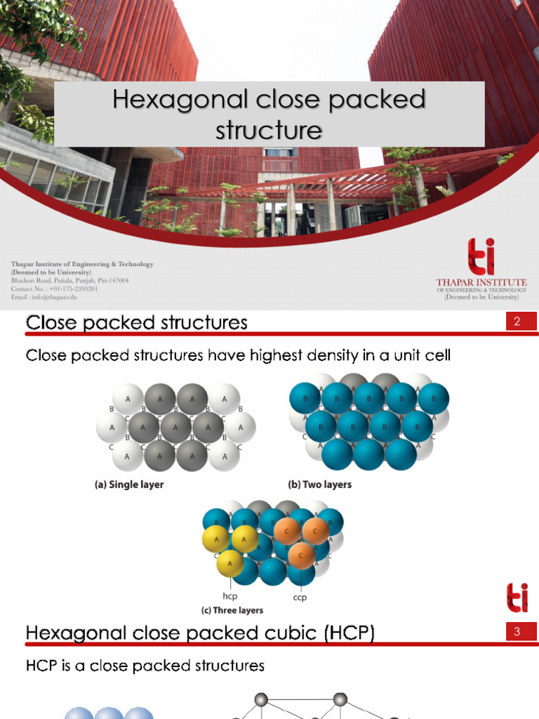 HCP Structure and Miller Indices | PDF | Crystal Structure | Geometry