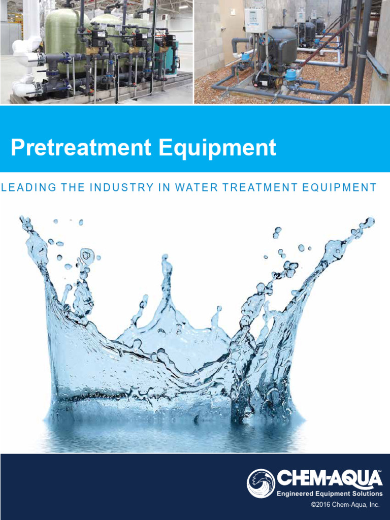Eq Pretreatment Brochure | PDF | Ion Exchange | Water