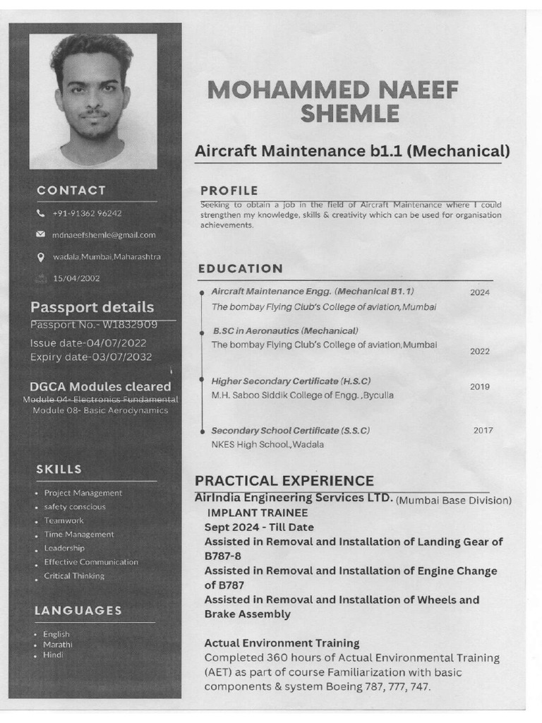 Candidate 1 001 | PDF