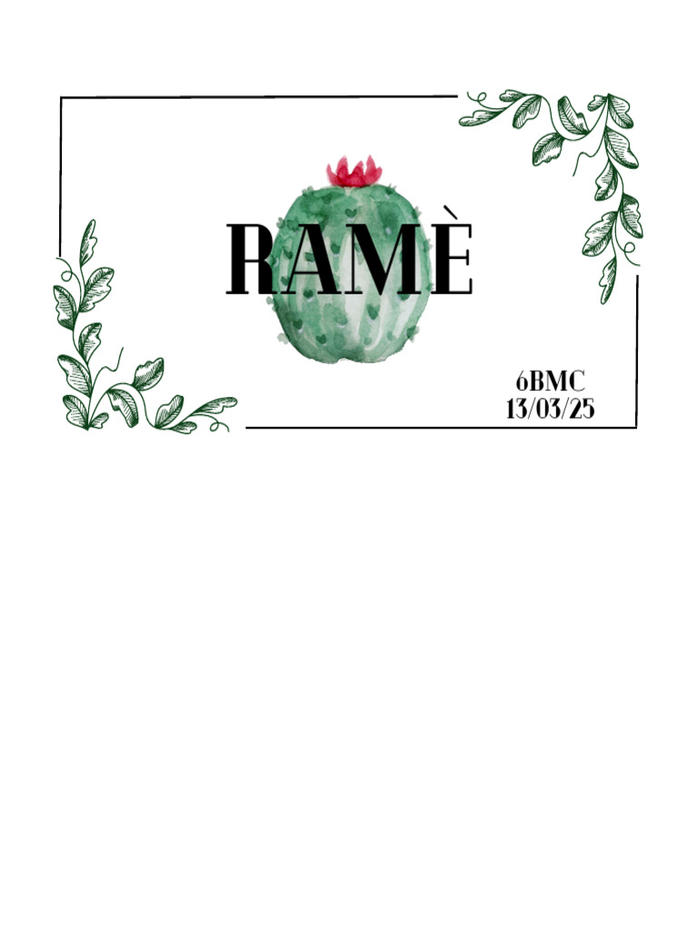 Rame | PDF
