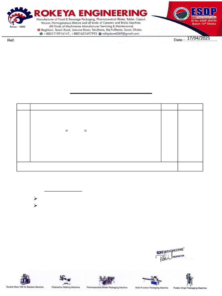 Price Quotation No-472 | PDF