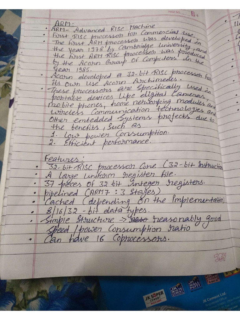 ARM MICROCONTROLLER | PDF