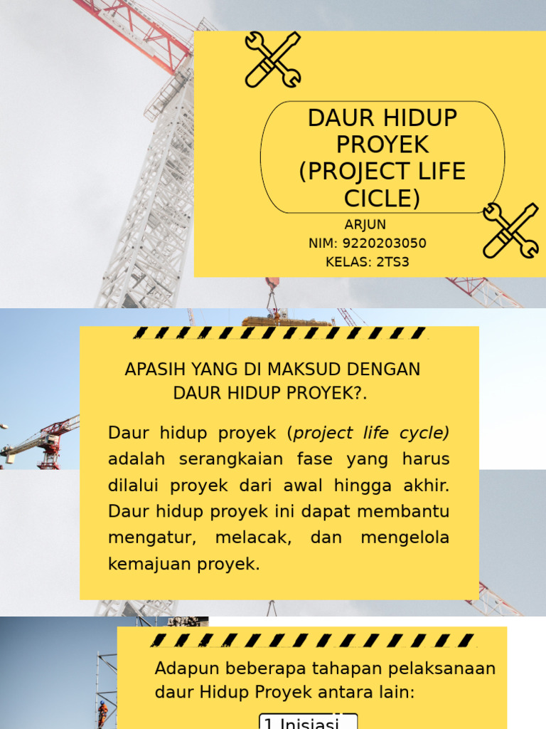 Daur Hidup Proyek (Project Life Cicle) .. | PDF