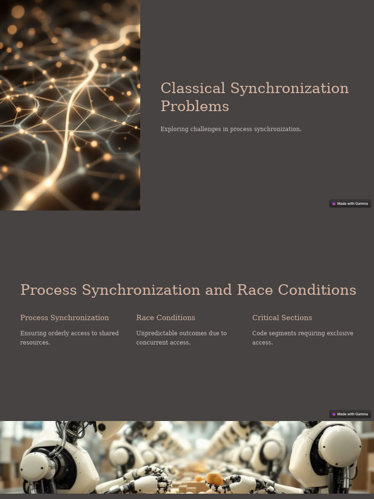 Classical Synchronization Problems | PDF