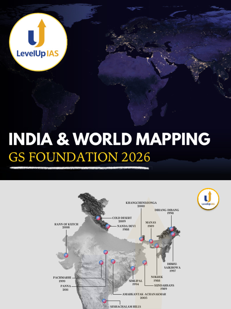 Levelup Ias Maps (9 X 7 In) | PDF