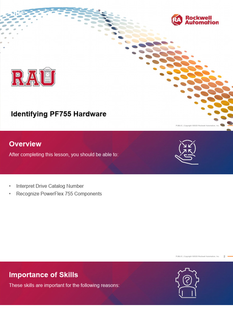 DRV111 L06 Identifying PowerFlex 755 Hardware | PDF | Automation ...