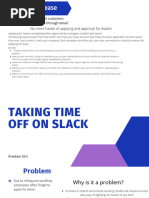 Zoho People Leave Policy Presentation | PDF