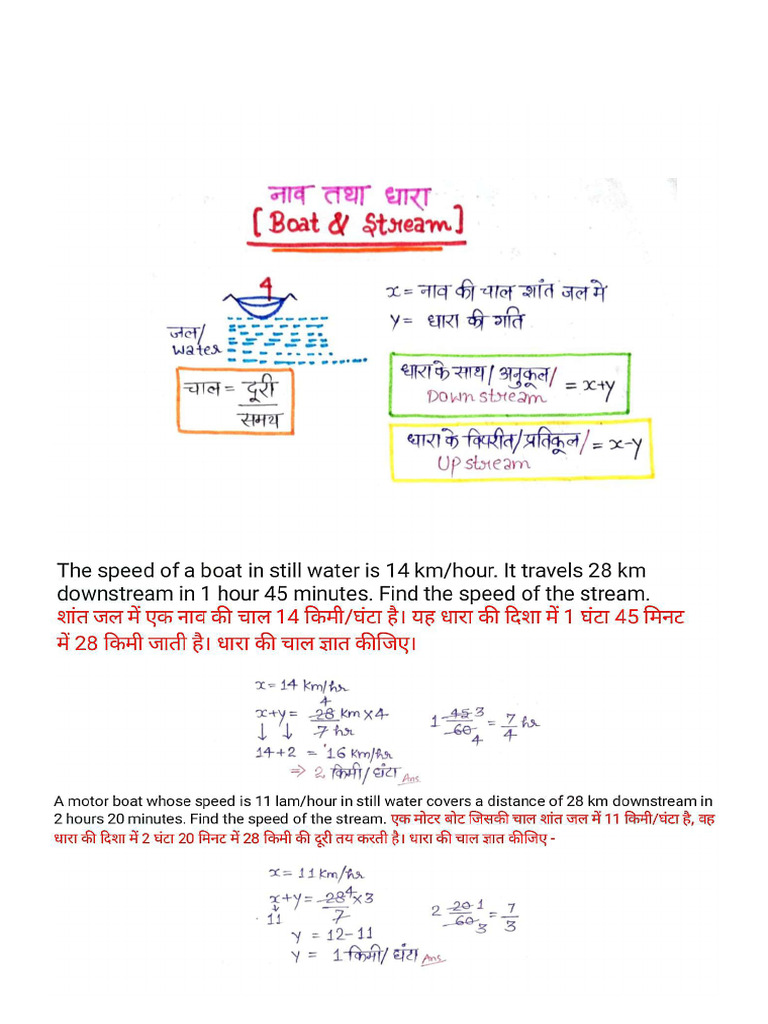 Boat and Stream 2nd Part | PDF