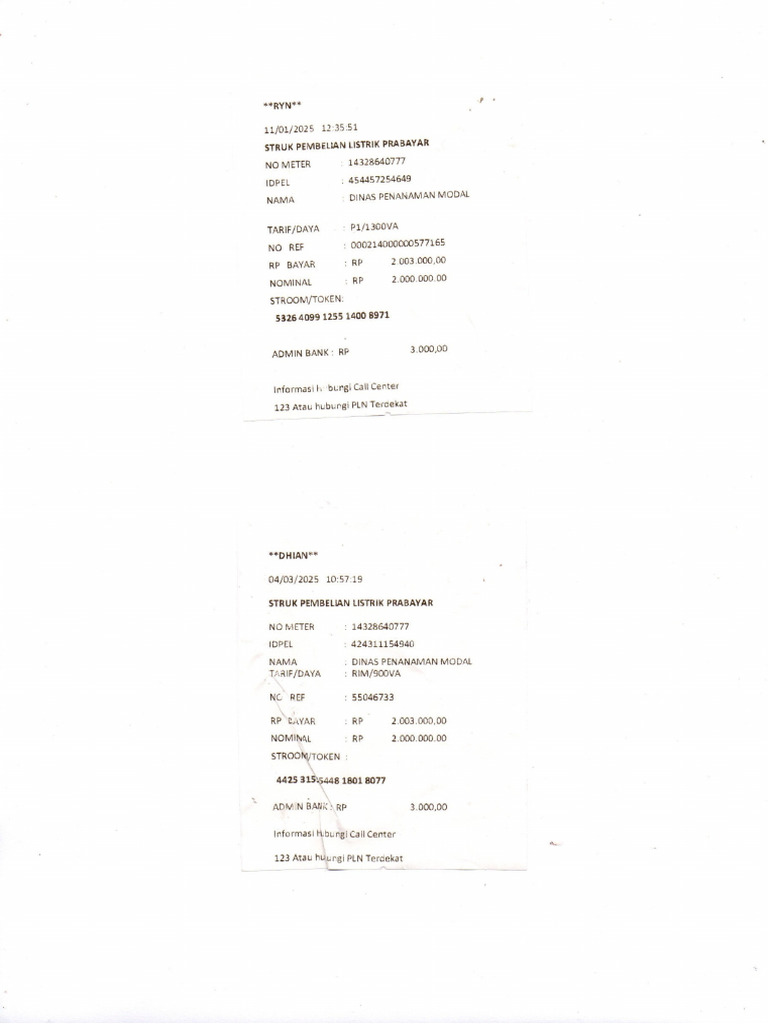 Nota Gu 01 - Listrik | PDF