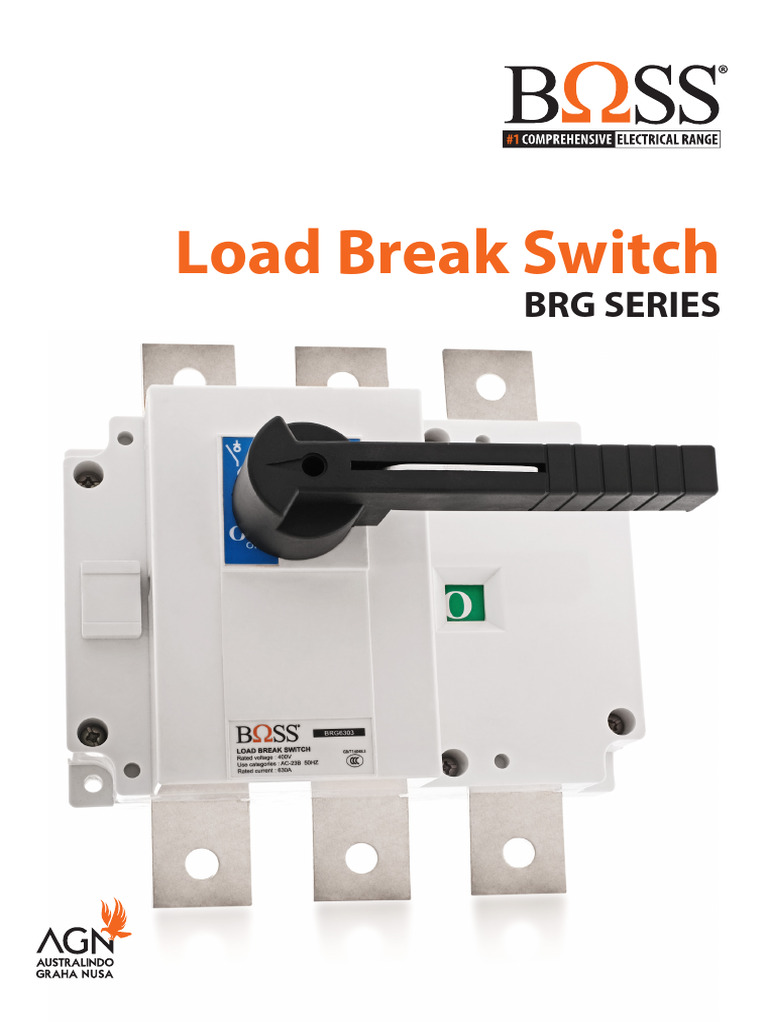 BΩSS - Load Break Switch | PDF | Switch | Electric Power Distribution
