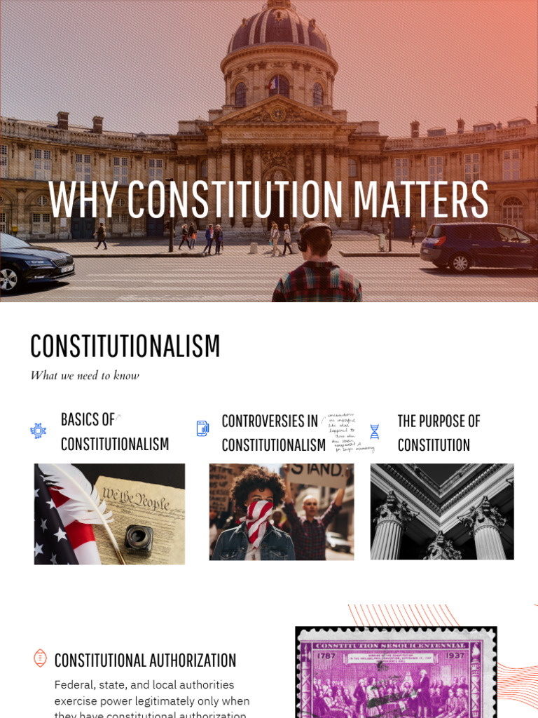 Why Constitution Matters | PDF | Constitution | Rule Of Law