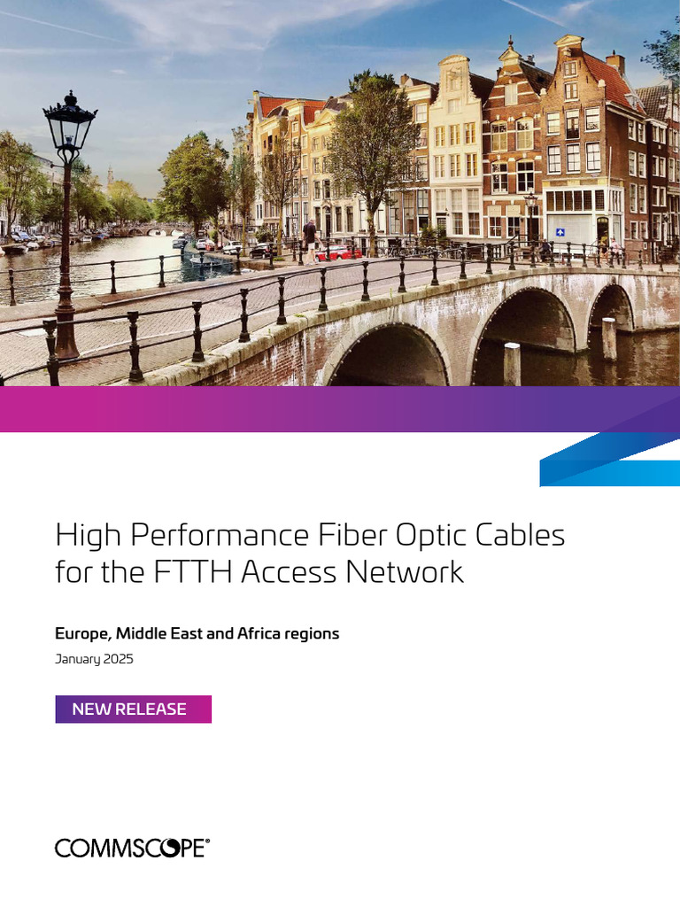 EMEA Fiber Optic Cables Overview | PDF | Optical Fiber | Fiber To The X
